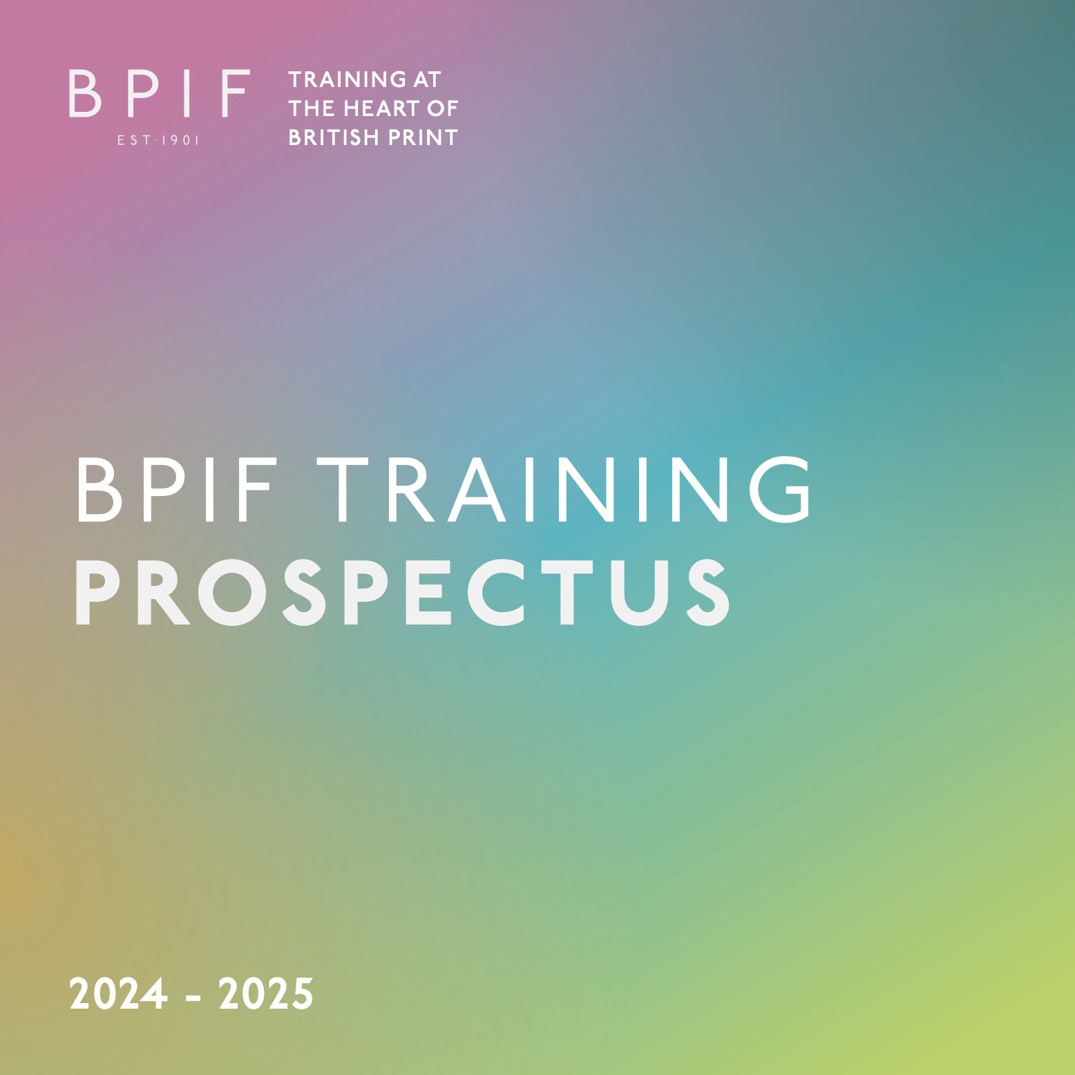 BPIF Training Announces New Training Prospectus for Print and Graphics ...