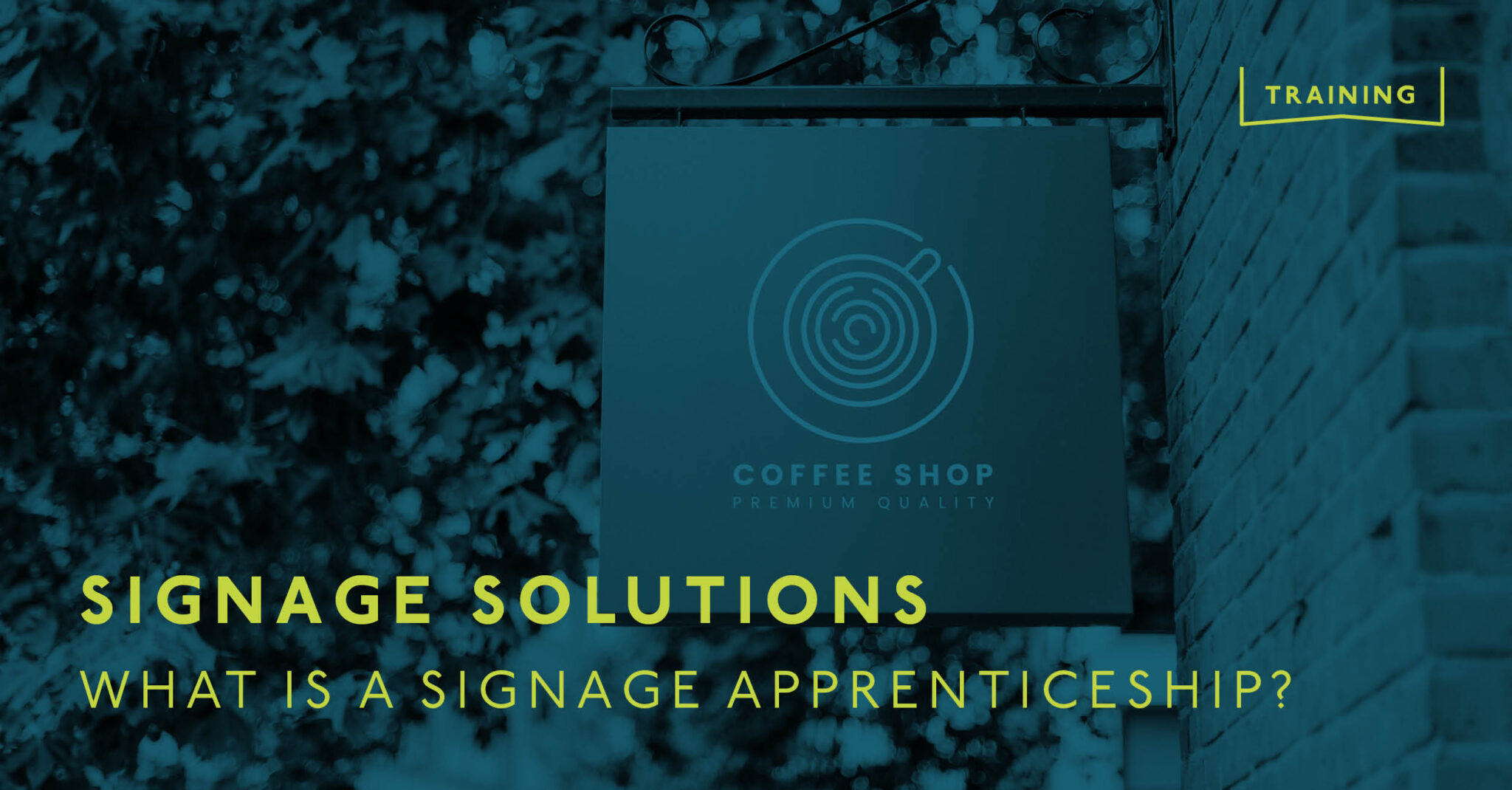 Signage Solutions - BPIF Training